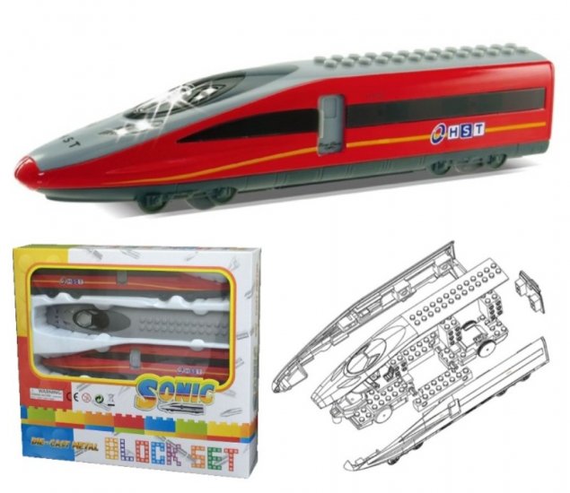 Sonic Bloks Train Diecast Model DC-9000P [DC-9000P] - AUD $13.50 ...